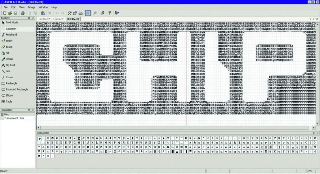 Как составить картину из ASCII-кодов | ichip.ru