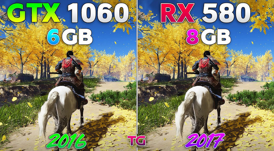 Какая лучше? Эксперт сравнил старые видеокарт GeForce GTX 1060 и Radeon RX 580 в 2024 году ...